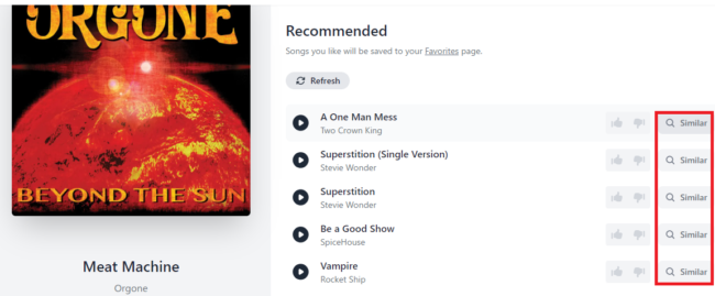 「似ている曲」を見付けるAIサービスMaroofyの使い方 | すなぎつ