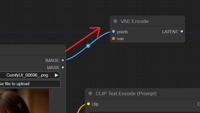 ComfyUIでimage to imageする、画像参照する方法/Load Image、VAE Encodeの使い方 | すなぎつ