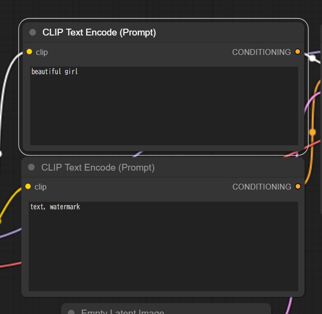 ComfyUIのプロンプト（ポジティブ・ネガティブ）の使い方、CLIP Text Encodeについて | すなぎつ