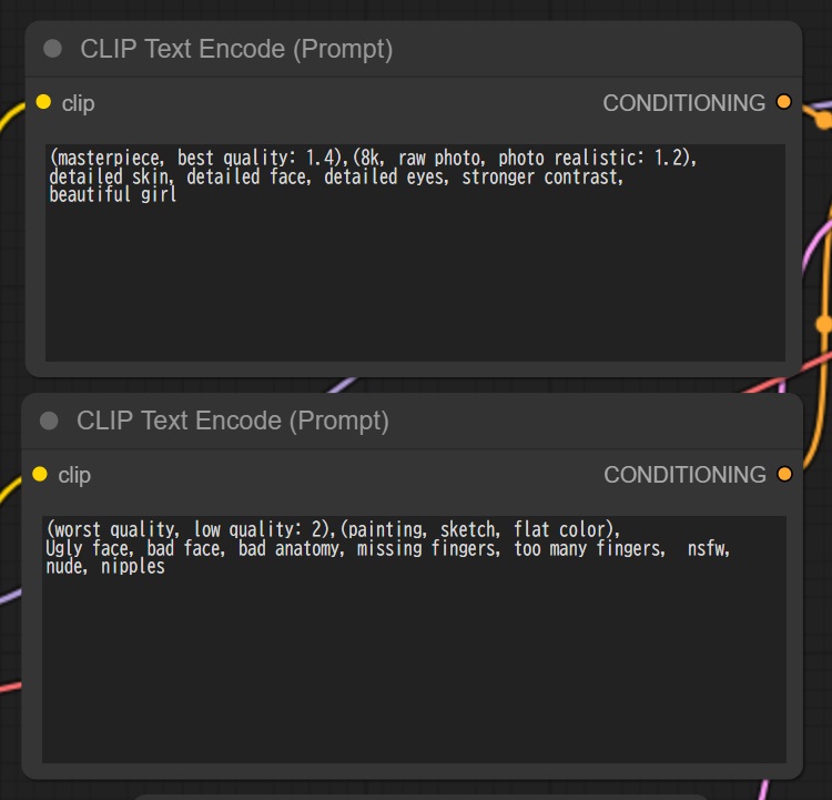 ComfyUIのプロンプト（ポジティブ・ネガティブ）の使い方、CLIP Text Encodeについて | すなぎつ